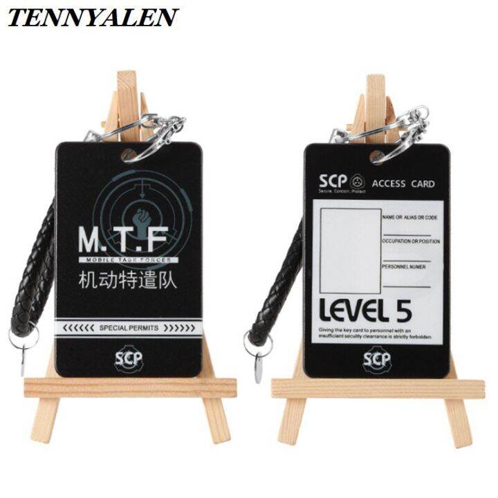 Foundation Card Cover Horror Urban Legend SCP cosplay props PVC ...