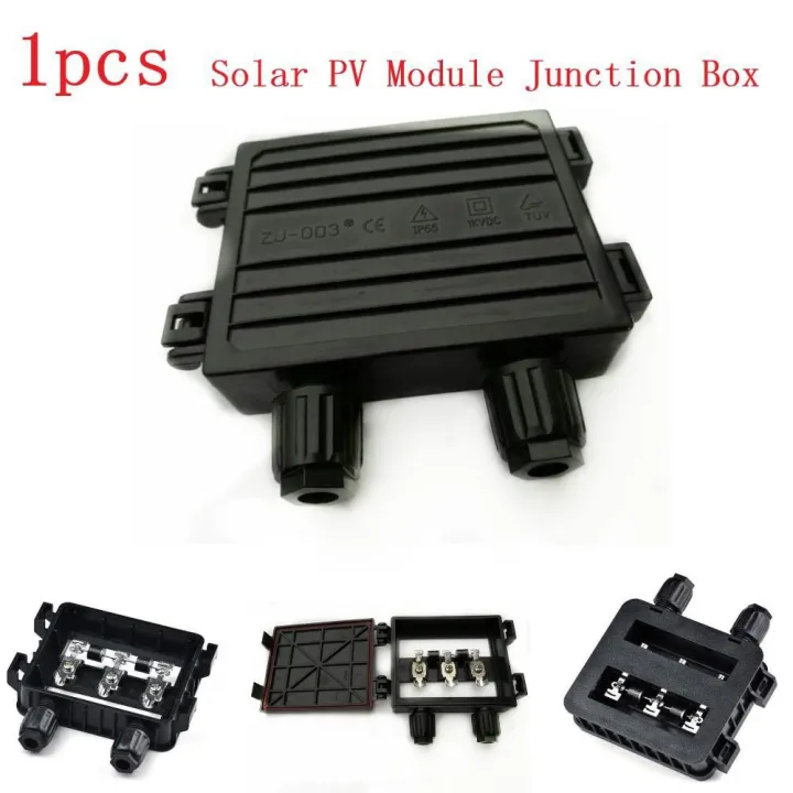 Tool Nest PV Solar Junction Box Junction Box 2 Diodes For Solar Panel ...