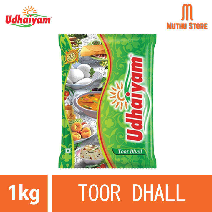 UDHAIYAM TOOR DHALL 1kg | Lazada