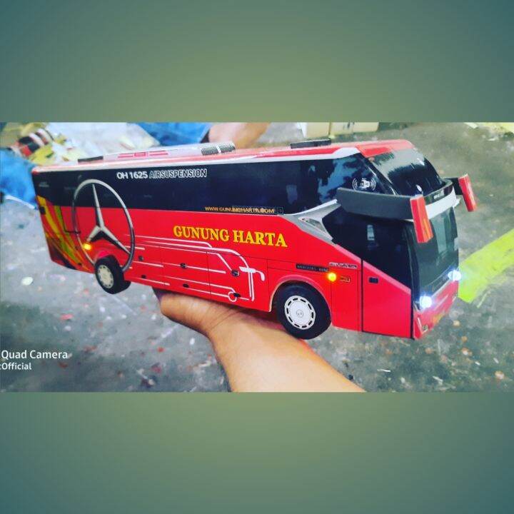 Miniatur Bis Gunung Harta Sr2 Miniatur Bus Mobil Mainan | Lazada Indonesia