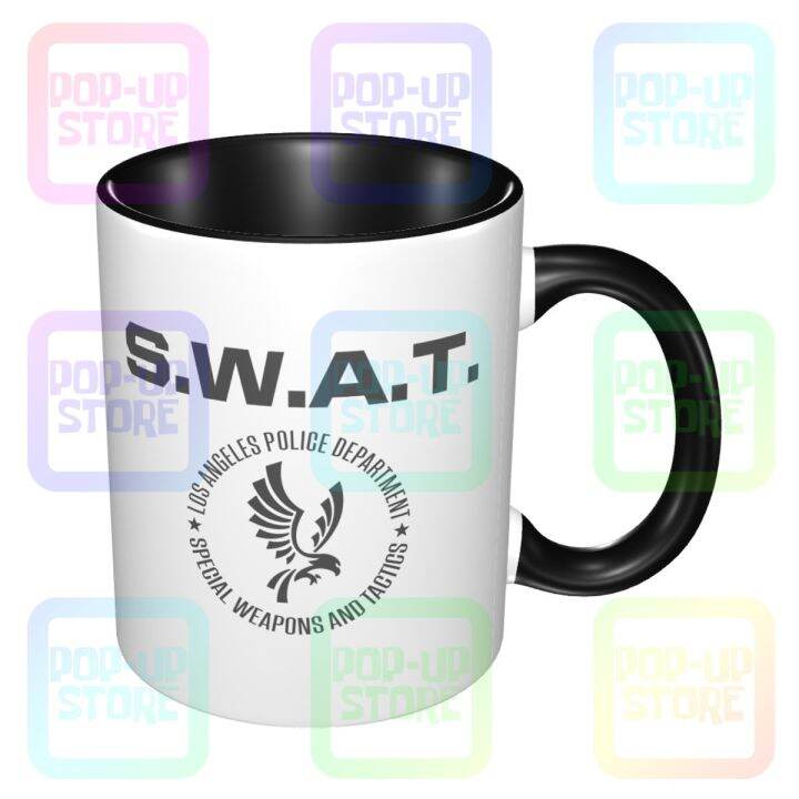 Swat Lapd Los Angeles Police Dep Tv Series S.W.A.T. Reboot Inspired Mug Tea Cups 330ml The ...