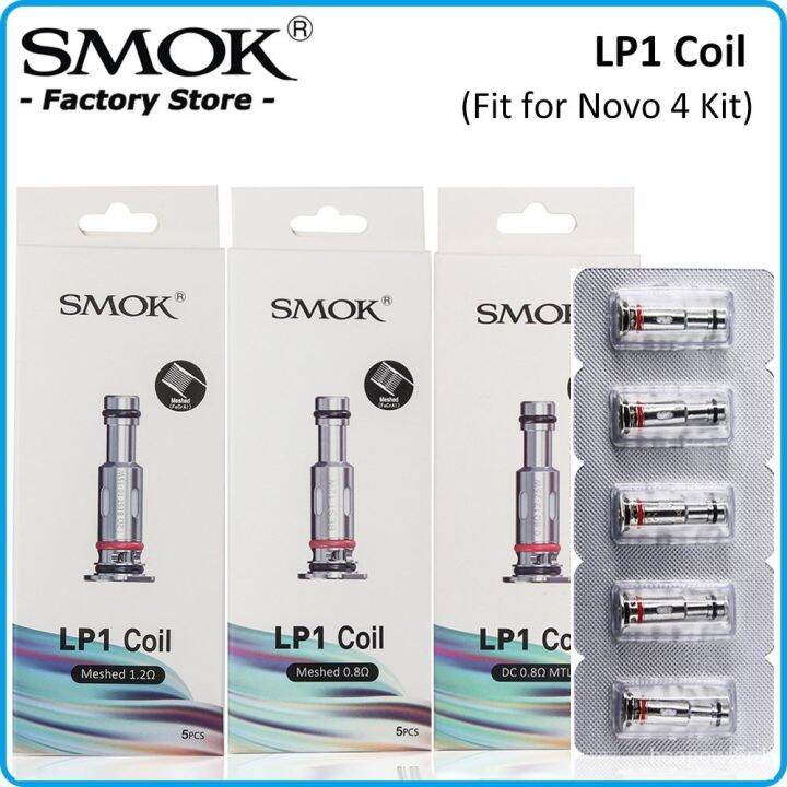 Original SMOK LP1 Coil for NOVO 4/SMOK NOVO 4 OCC LP1 Meshed 0.8ohm LP1 ...