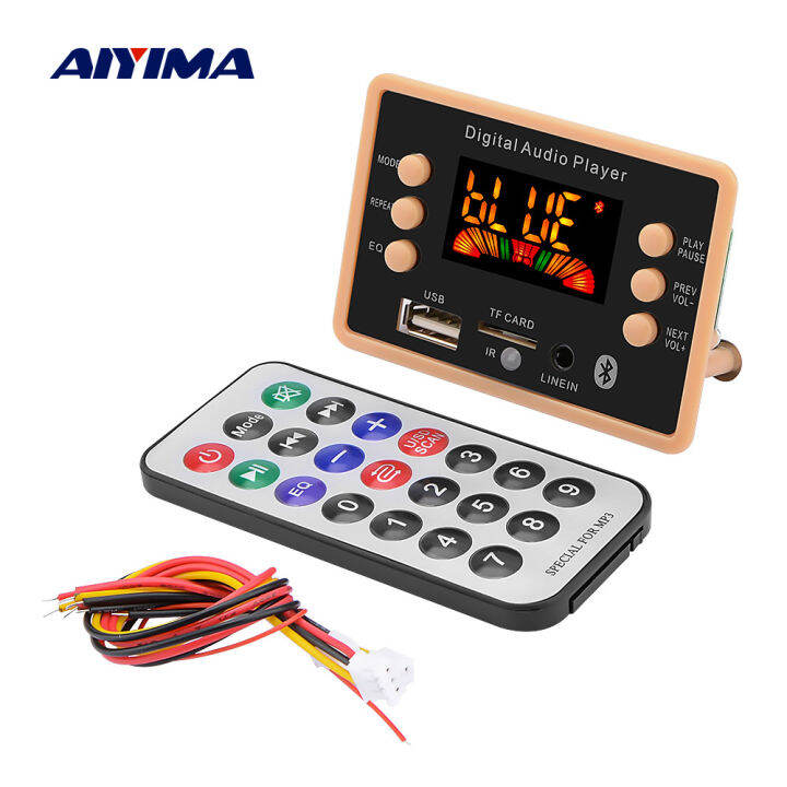 AIYIMA Bluetooth 5.0 MP3 Player Digital Audio Decoder Board FM Radio ...