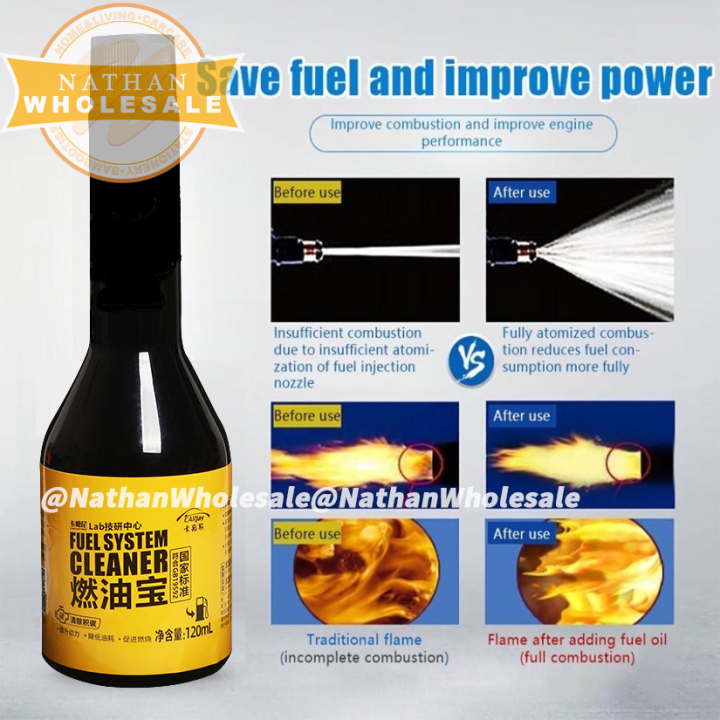 🔥Premium FUEL ADDICTIVE 120ML🔥Engine Cleaner FUEL TREASURE Oil- Save ...