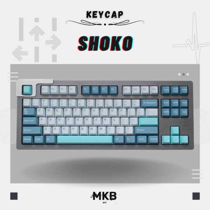 [READY STOCK] Shoko ABS PBT Double Shot Cherry Profile Keycap Set for ...