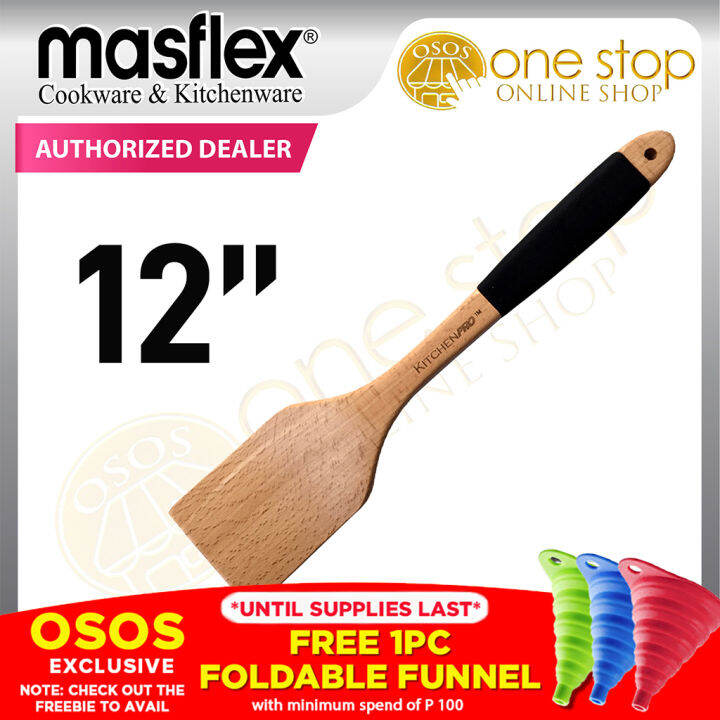 KitchenPro by Masflex Original Beech Wood 12 inch / 30 cm Multipurpose ...