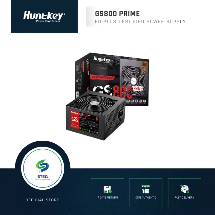 STEQ HUNTKEY GS800 PRIME POWER SUPPLY | Lazada PH
