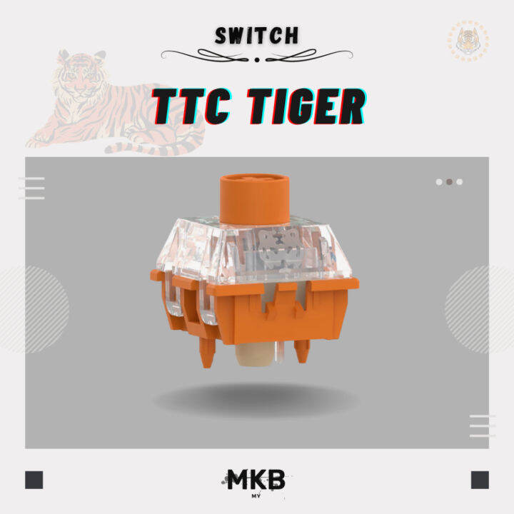 [READY STOCK] TTC Tiger Linear Switches Switch for Mechanical or Gaming ...
