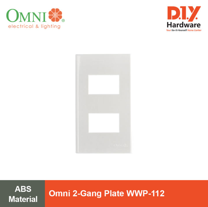 Omni 2 Gang Plate WWP-112 | Lazada PH