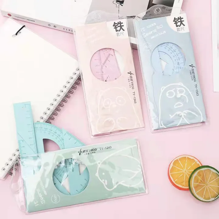 4 in 1 Design Ruler Set School Supplies | Lazada PH