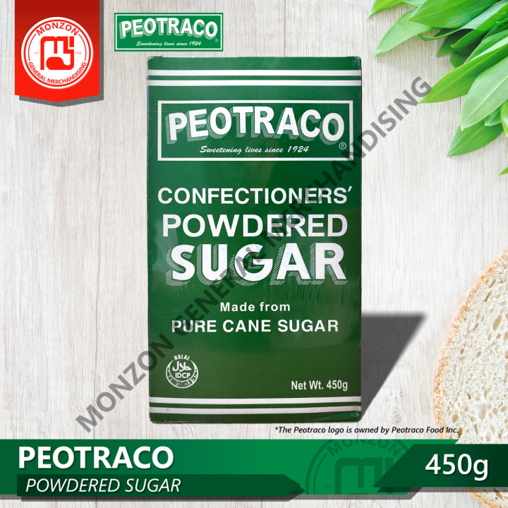 Peotraco Confectioners' Powdered Sugar 450g | Lazada PH