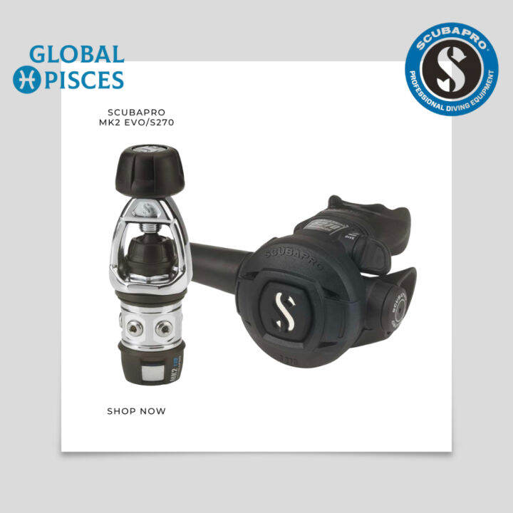 SCUBAPRO MK2 EVO/S270 DIVE REGULATOR SYSTEM | Lazada