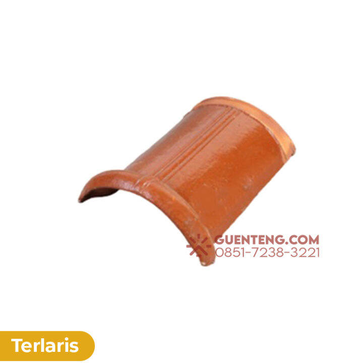 Genteng Keramik Jatiwangi Morando Glasur Tradisional Nok | Lazada Indonesia