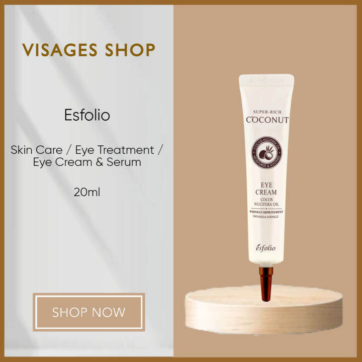 ESFOLIO Super Rich Coconut Eye Cream | Lazada PH