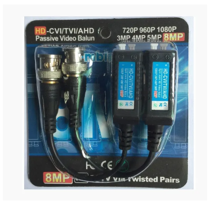 cctv Passive Video Balun 720P /960P / 1080P/3MP/4MP/5MP/8MP for cat6 ...