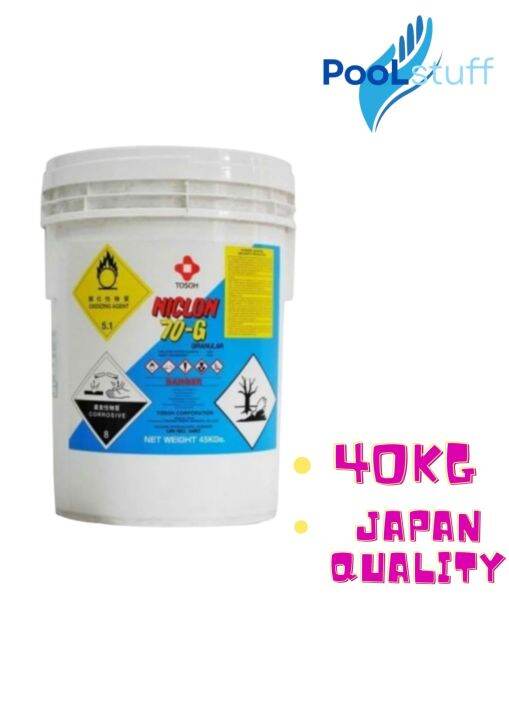 Nichlon Calcium Hypochlorite Granular Pool Chlorine 70% | Lazada PH