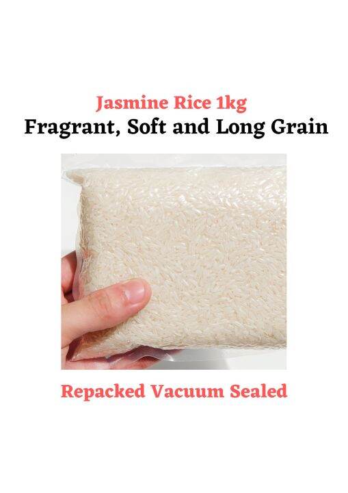 JASMINE THAI RICE, REPACKED AND VACUUM SEALED, ESSENTIAL FOR OUTING ...