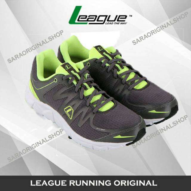 Sepatu League New Volkov Sepatu Lari Pria Original | Lazada Indonesia