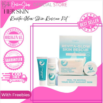 HER SKIN Revita-Glow Skin Rescue Kit | Lazada PH