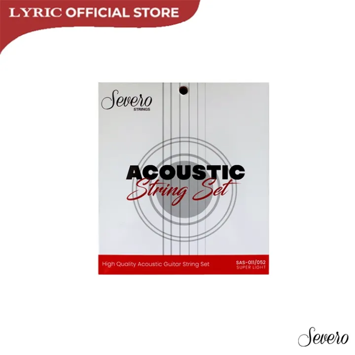 Severo 11/52 Super Light Acoustic Guitar String | Lazada PH