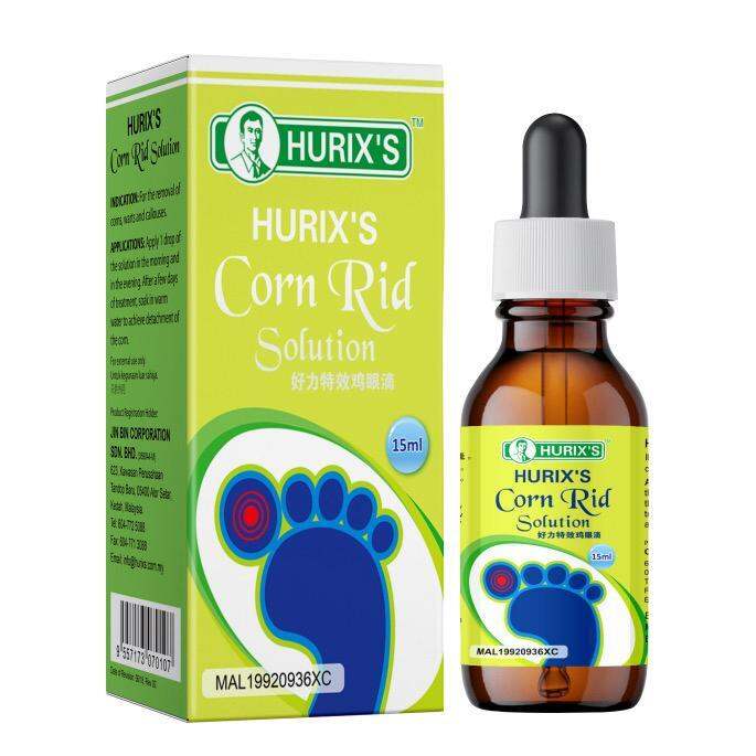 Hurix's Corn Rid Solution (15ml) | Lazada