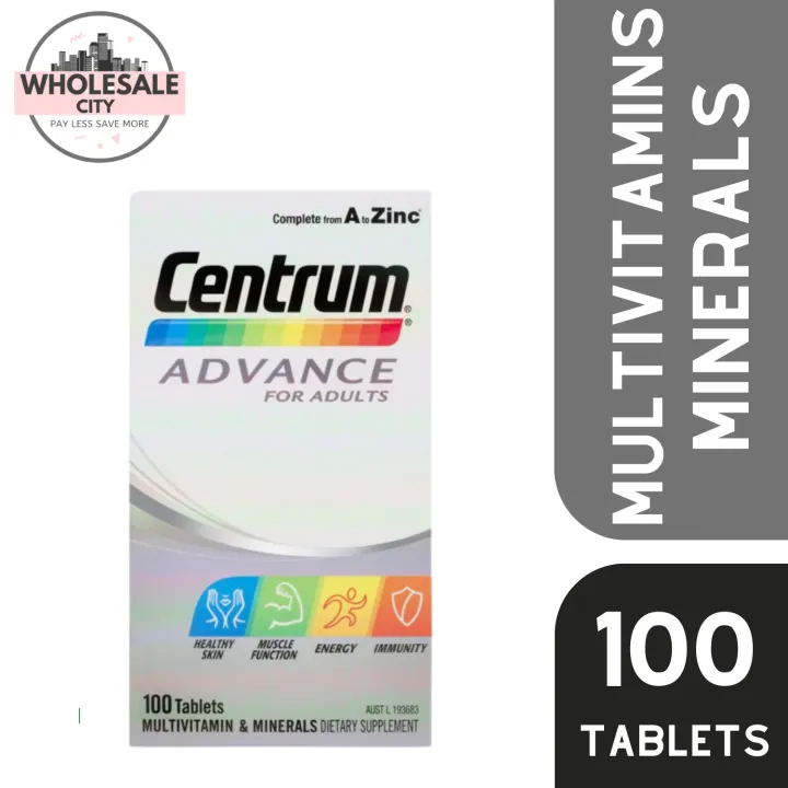 Centrum Advance for Adults Multivitamins Complete from A to Zinc 100 ...