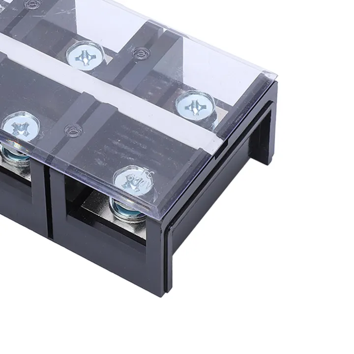 Terminal Block, 400A 600V Terminal Barrier Strip Plastic 3 Positions ...