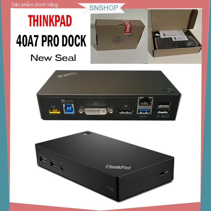 Dock displaylink Thinkpad Pro 40A7 (NEW BOX) cáp USB 3.0 hoặc USB -C hỗ ...