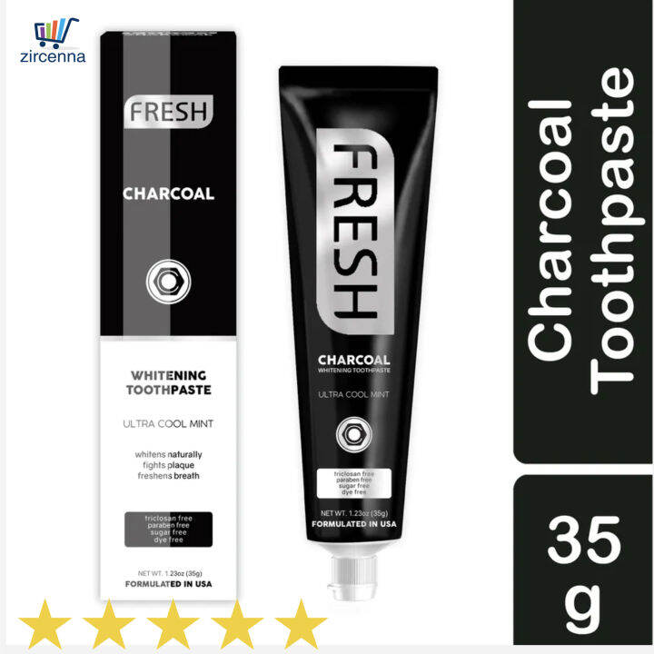 Fresh Charcoal Toothpaste (35g) | Lazada PH