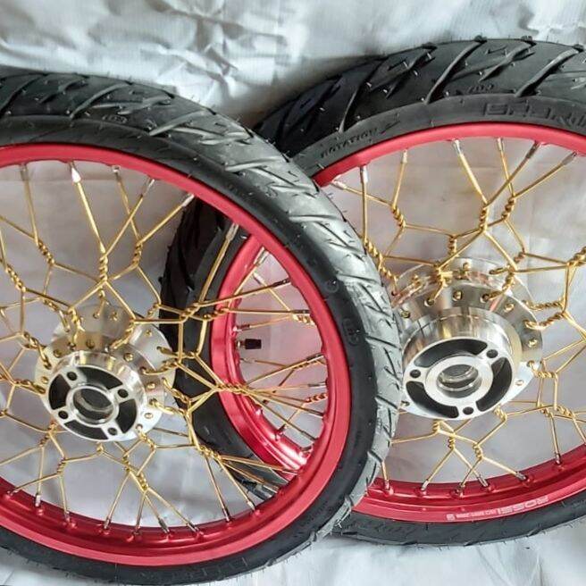 Velg Rossi Jari Jari Kepang Yamaha Jupiter MX Double Disc (140/140x17 ...