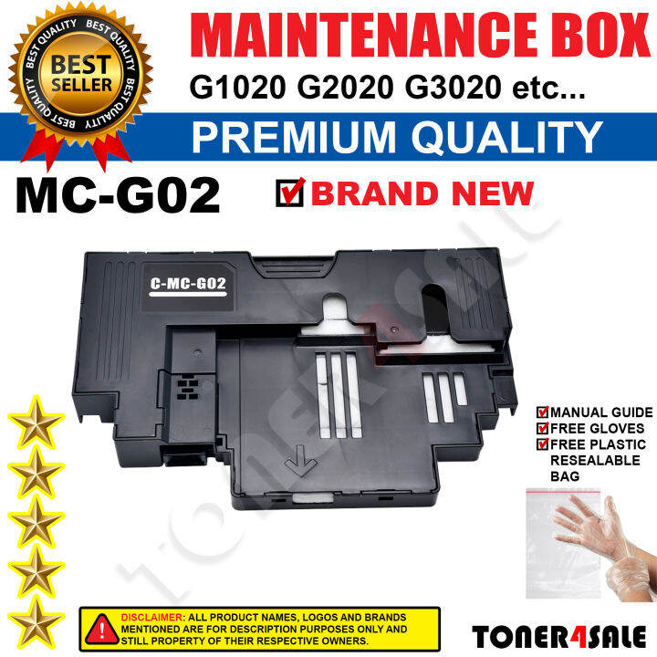 Maintenance Box MC G02 MC-G02 for Canon G1020 G2020 G3020 G3060 G4020 ...
