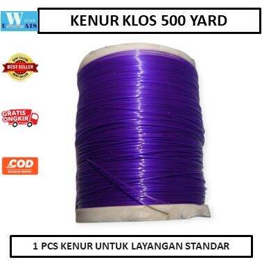 Tali Benang Kenur Layangan Ukuran Bogel 500 Yard | Lazada Indonesia