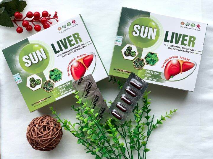 Viên uống Giải độc gan Sun Liver Vạn Tam | Lazada.vn