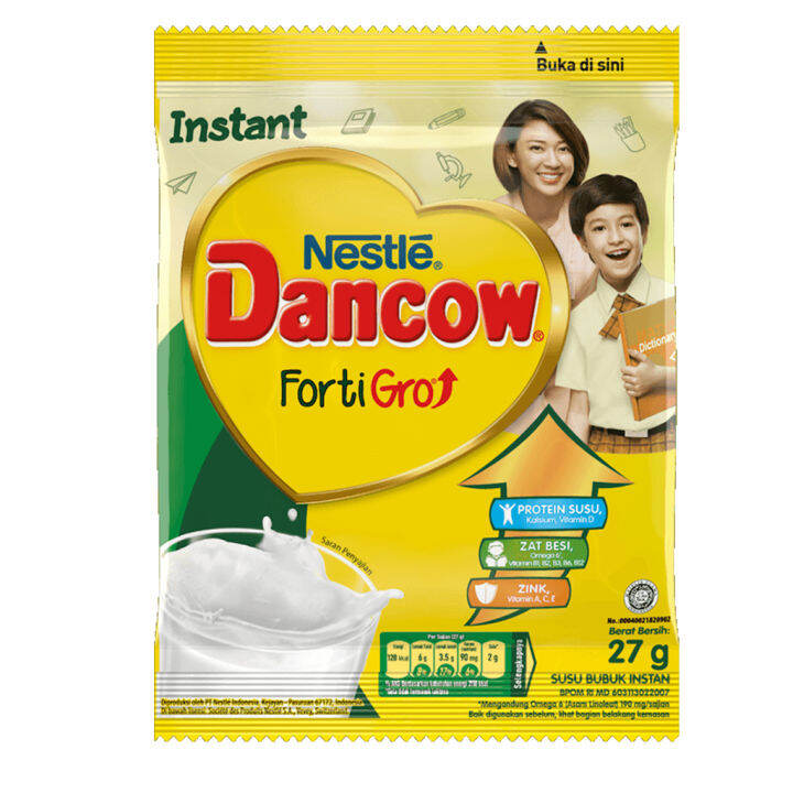 DANCOW Instant Renteng Sachet 27-39gr | Lazada Indonesia