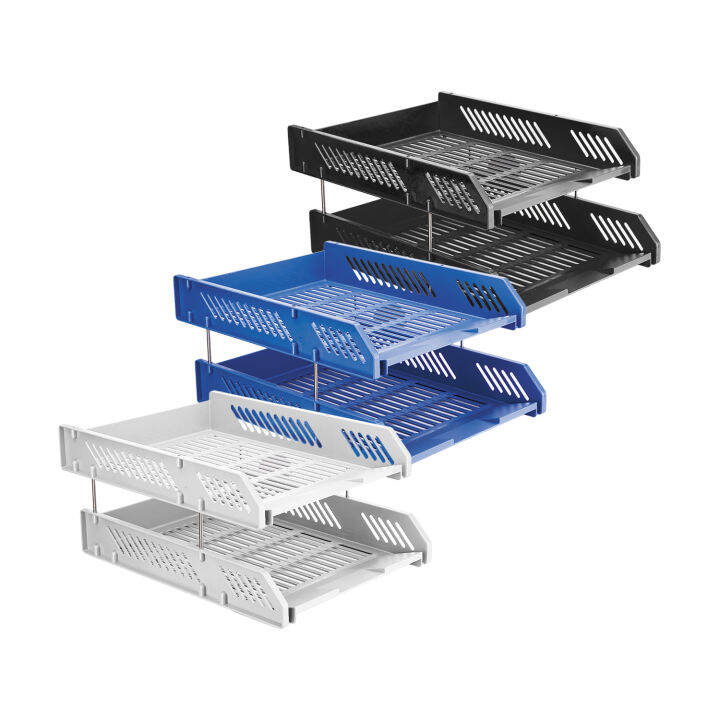 Deli 9208 File Organizer- Two Layer Document Tray (1PC) [75219208 ...