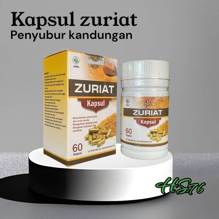 Kapsul Zuriat Promil isi 60 kapsul | Lazada Indonesia