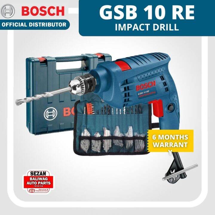 IMPACT DRILL GSB 10 RE BOSCH PROFESSIONAL | Lazada PH