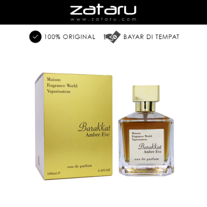 Fragrance World Barrakat Ambre Eve Unisex - 100 ML | Lazada Indonesia