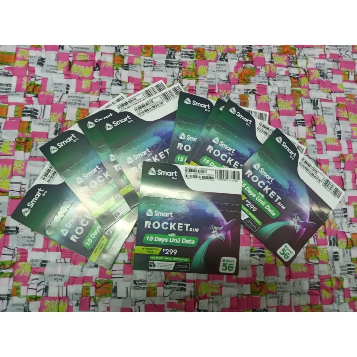 popular BPM Smart Rocket Sim (with free 15 days unli data | Lazada PH