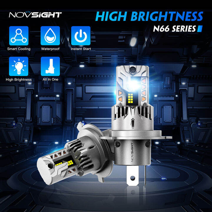Original Novsight Ultra Bright N66 Car H4 LED Headlight H11 150W ...
