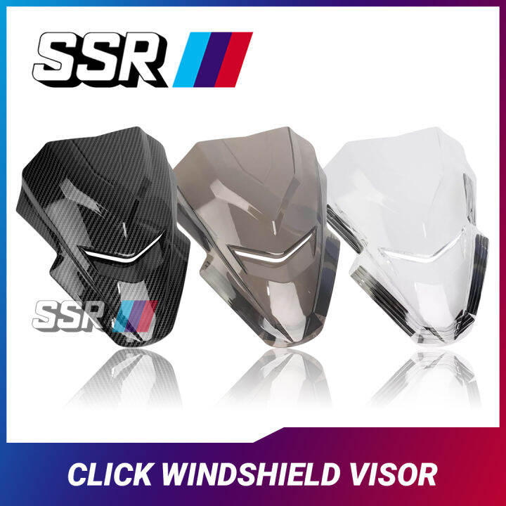 Honda Click 160 Visor Windshield 6D Carbon From Thailand | Lazada PH