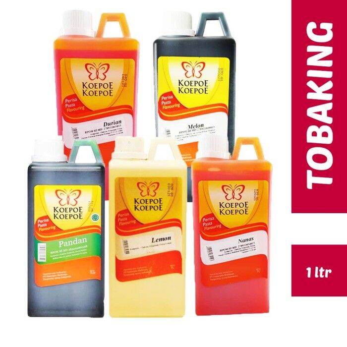 Pasta Koepoe 1 Liter Perisa Pewarna Kupu Flavouring | Lazada Indonesia