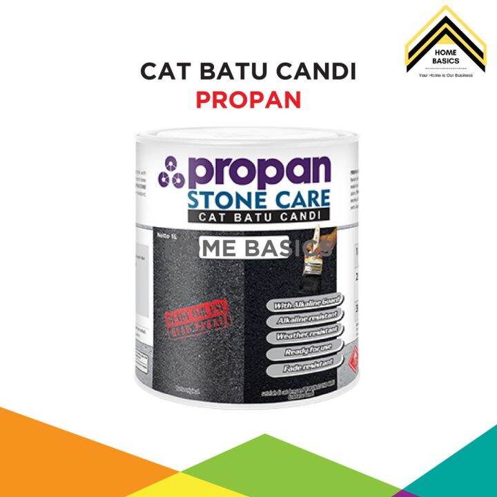 Cat Batu Alam Propan Hitam / Pelapis Batu Candi Black / Stone Care ...