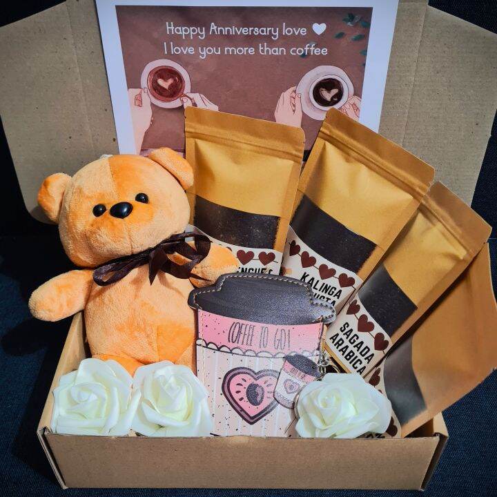 Mr Teddy Coffee Lovers Giftset Cordilleran Assorted Flavors Set Sagada Arabica Benguet Blend ...
