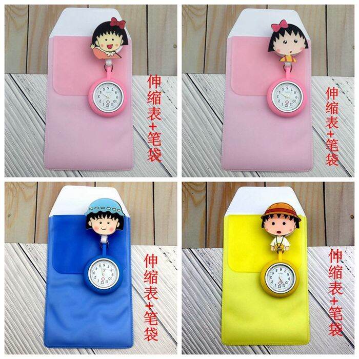 Telescopic nurse pocket watch cute cartoon ball nurse table doctor ...