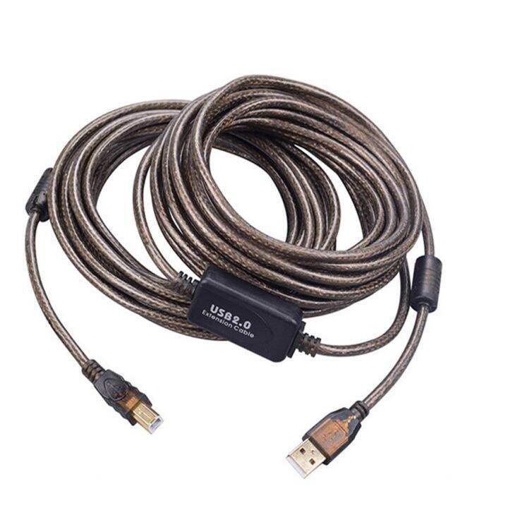 Hight Speed Active USB 2.0 Printer Cable 10M 15M 20M Type A Male To ...