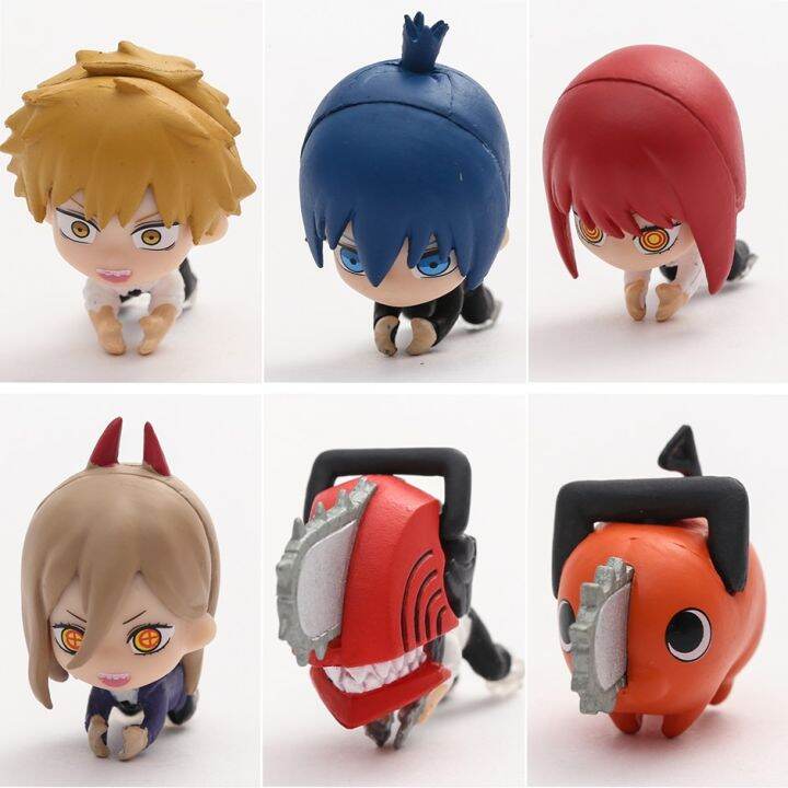 Chainsaw Man Capsule Toy Mini PVC Figure Hugcot All 6 Types Complete ...
