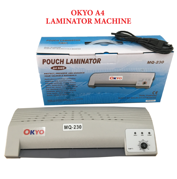 Okyo A4 Laminator Machine | Lazada