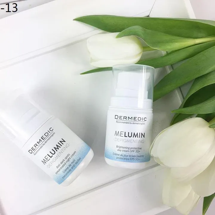 face Dermedic Melumin Depigmenting Brightening Day Cream SPF50+ 55G ...