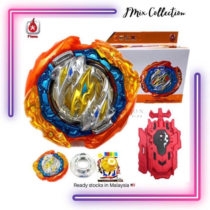 Beyblade Single Beyblade Burst B-181 Cyclone Ragnaruk with LR Launcher ...
